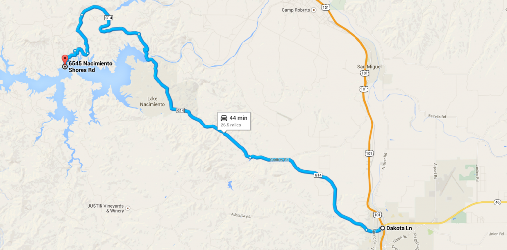 Maps and Directions Lakefront at LandsEnd